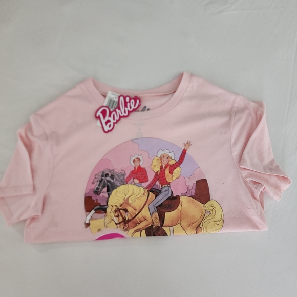 Barbie | Tops | Barbie Cow Girl Graphic Tee | Poshmark